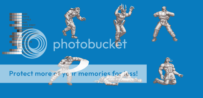 The Mugen Fighters Guild - KOF Alex [SF3] by Thedge - Palette Template ...