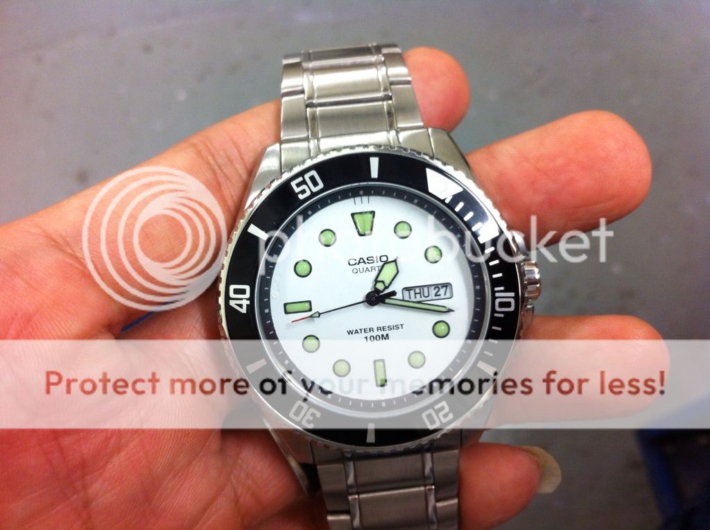 Casio retro diver mod | WatchUSeek Watch Forums